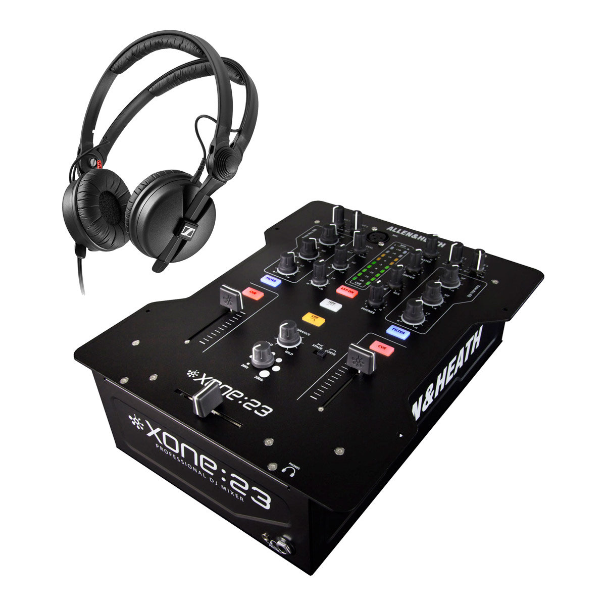 Allen & Heath Xone 23 + casque HD25 - Table de mixage DJ SonoVente.com