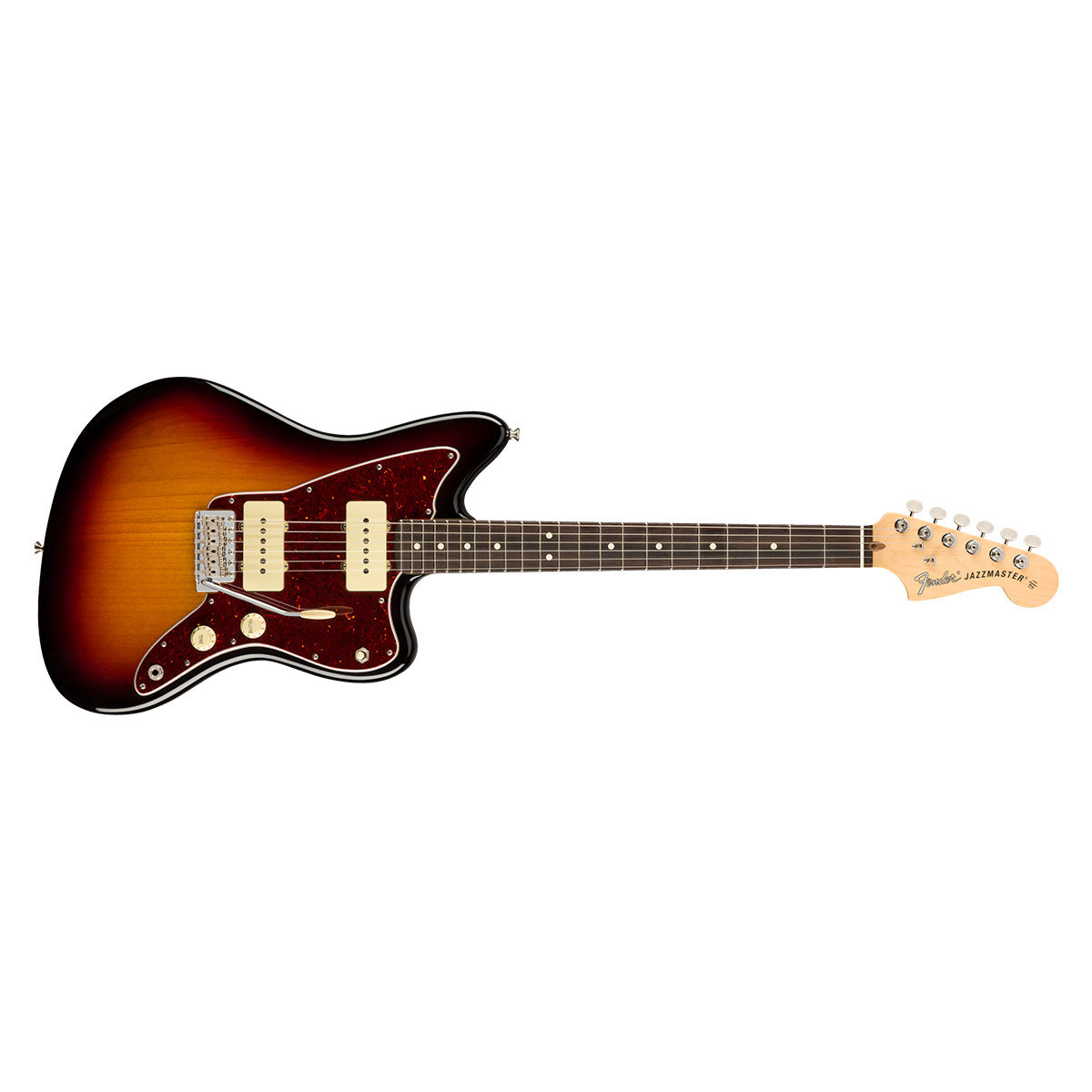 Fender American Performer Jazzmaster 3 Color Sunburst - Vintage gitaar ...