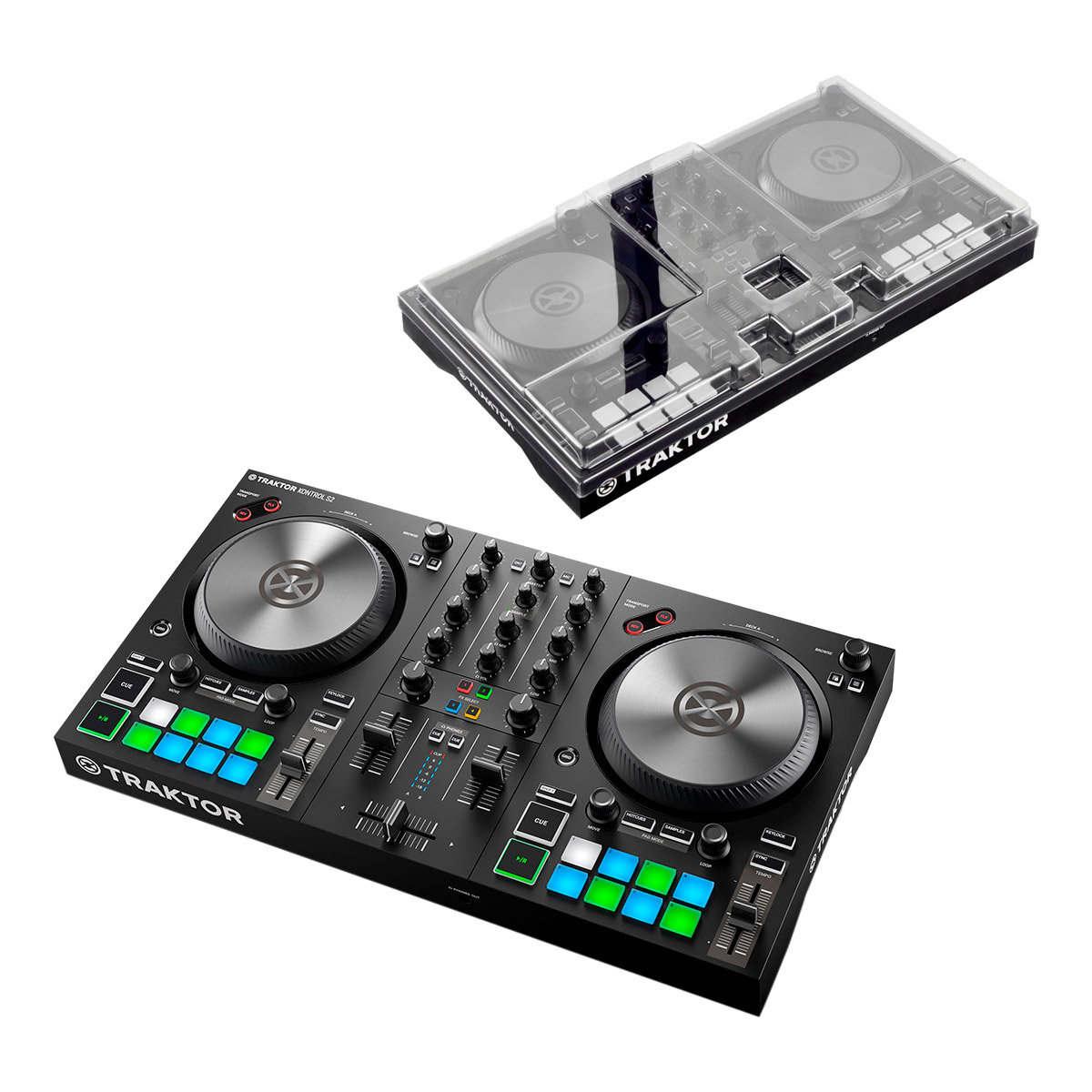 Native Instruments Kontrol S2 MK3 + DS Kontrol S2 Mk3 - Contrôleur DJ ...
