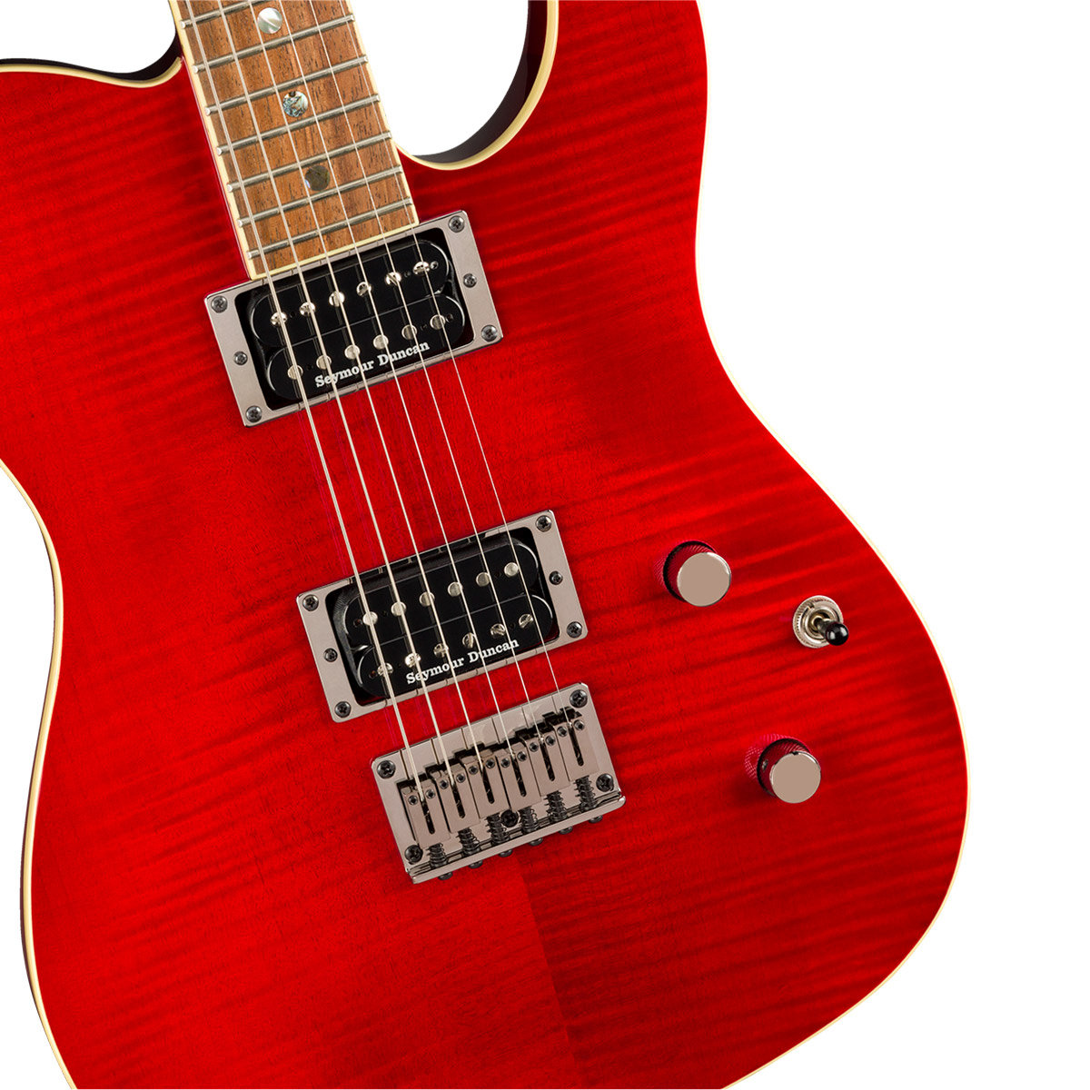 Fender Special Edition Custom Telecaster FMT Crimson Red Transparent ...