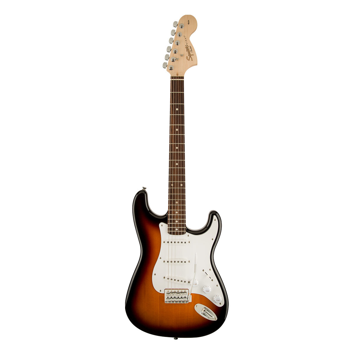 Squier by FENDER Affinity Series Stratocaster Brown Sunburst - Guitare ...