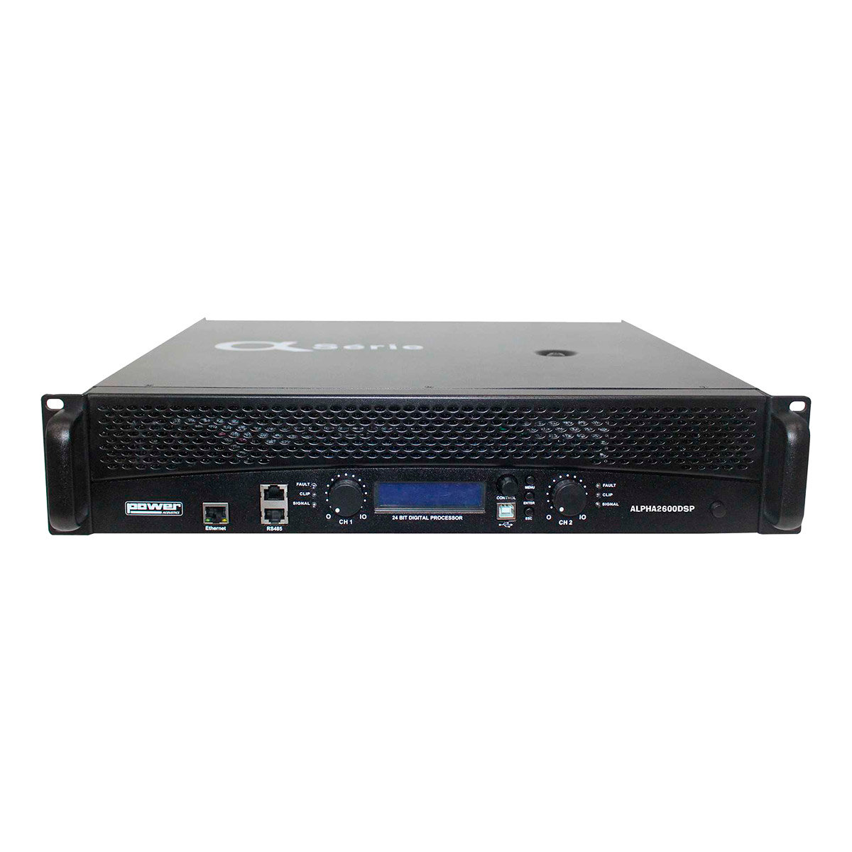 Power Acoustics ALPHA 2600 DSP - Amplificateur sonorisation SonoVente.com