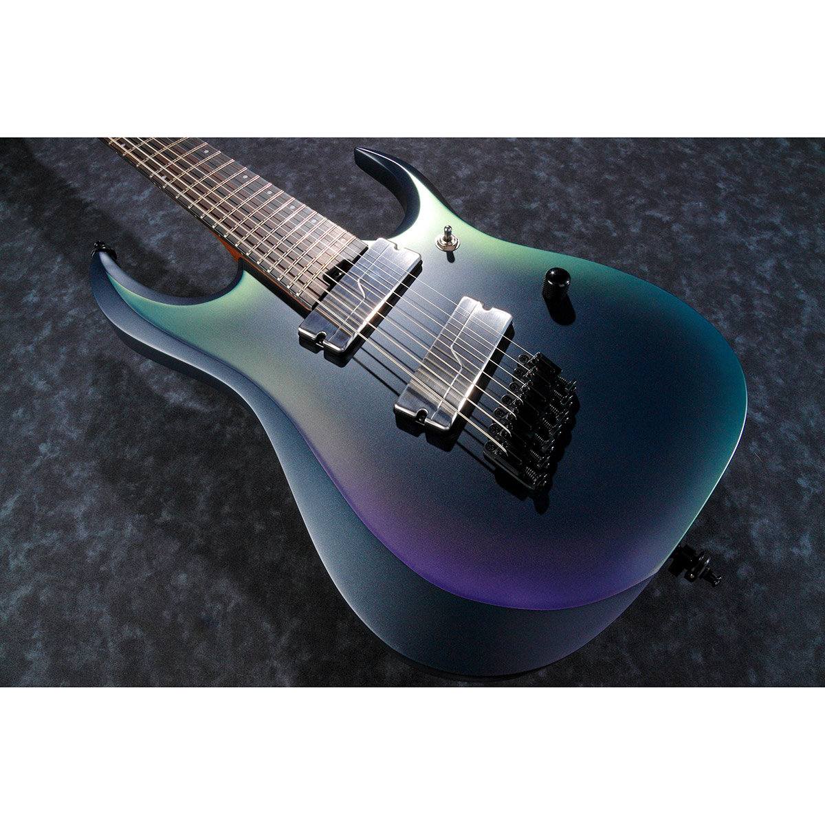 Ibanez RGD71ALMS-BAM Black Aurora Burst Matte - Guitare métal / moderne ...