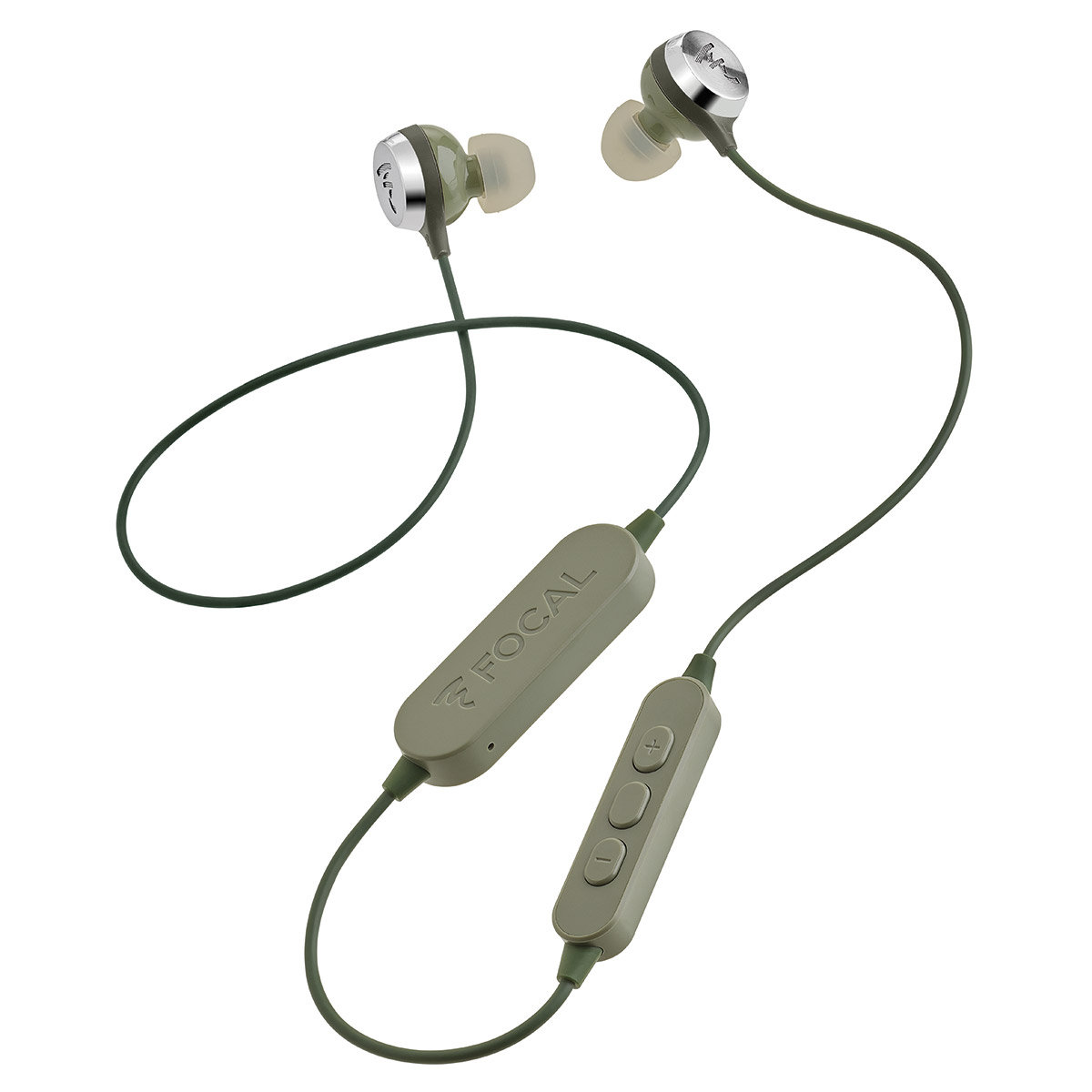 Focal Sphear Wireless Olive - Écouteurs intra-auriculaires SonoVente.com