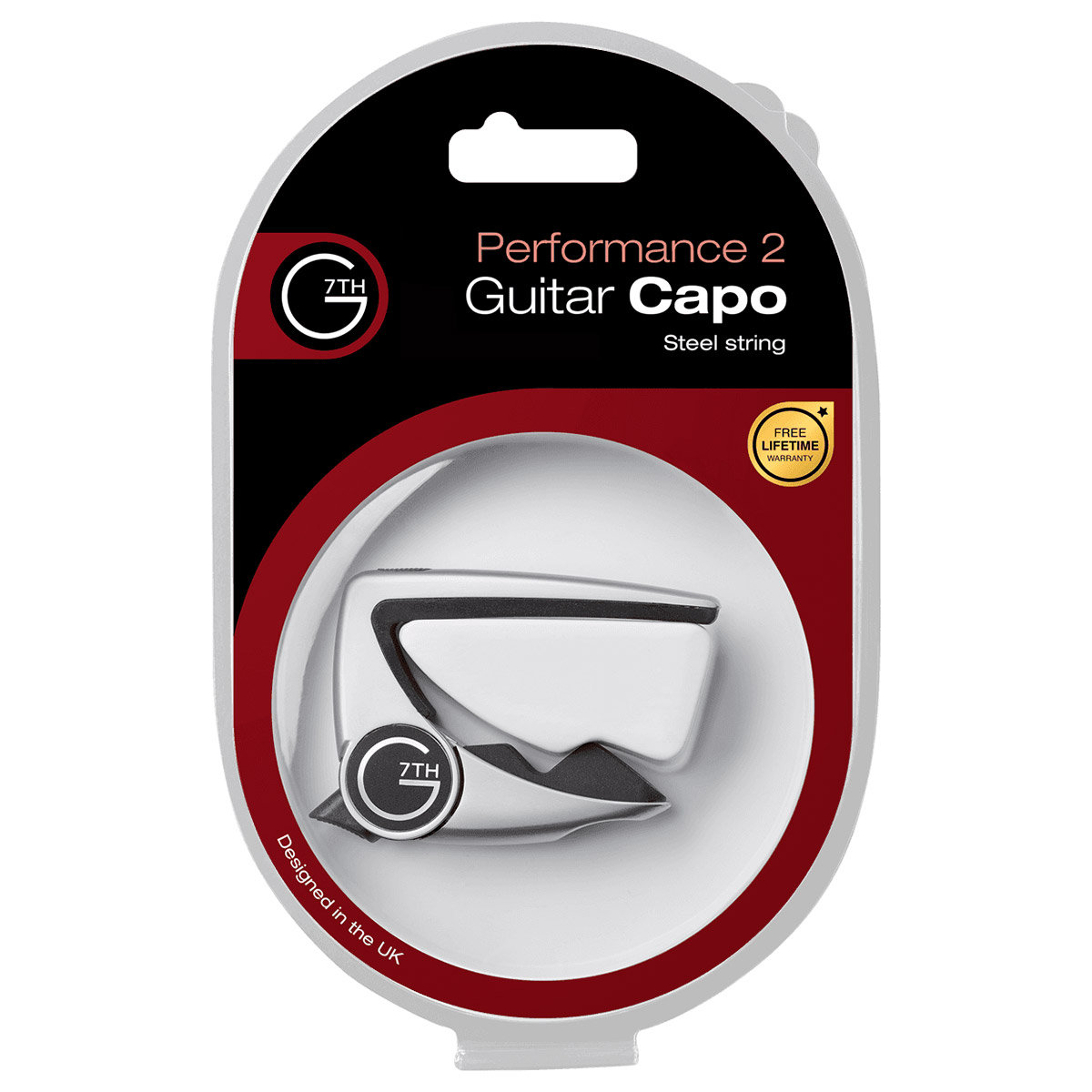 G7th C51010 Silver acoustique/électrique - Capodastre SonoVente.com