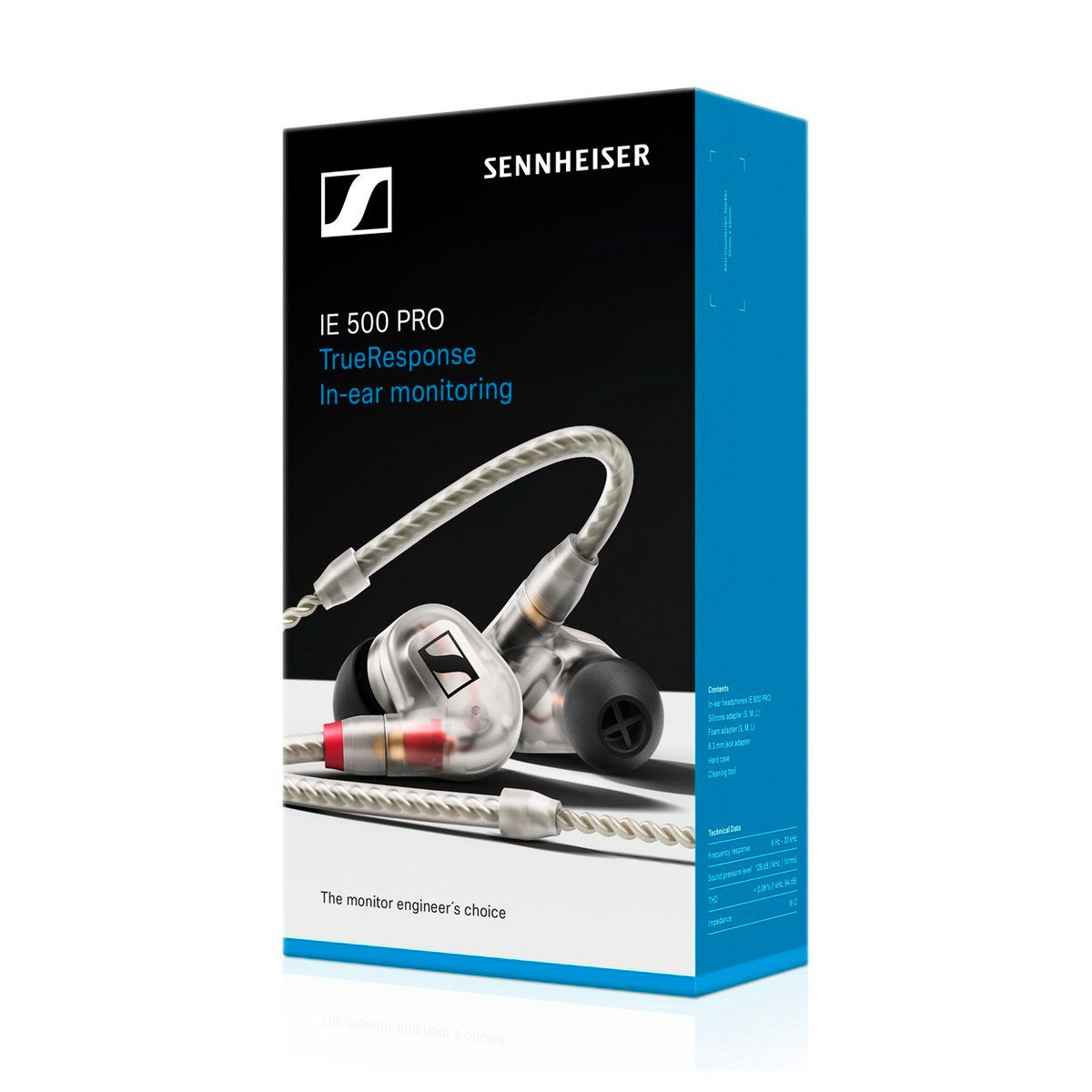 Sennheiser IE 500 PRO CLEAR - Système ear monitor SonoVente.com