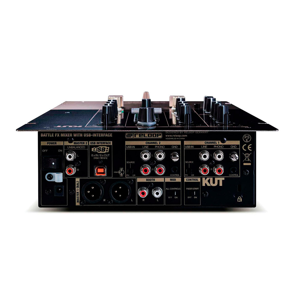 Reloop RP 7000 MK2 Gold + Kut Pack - Platine à entrainement direct ...