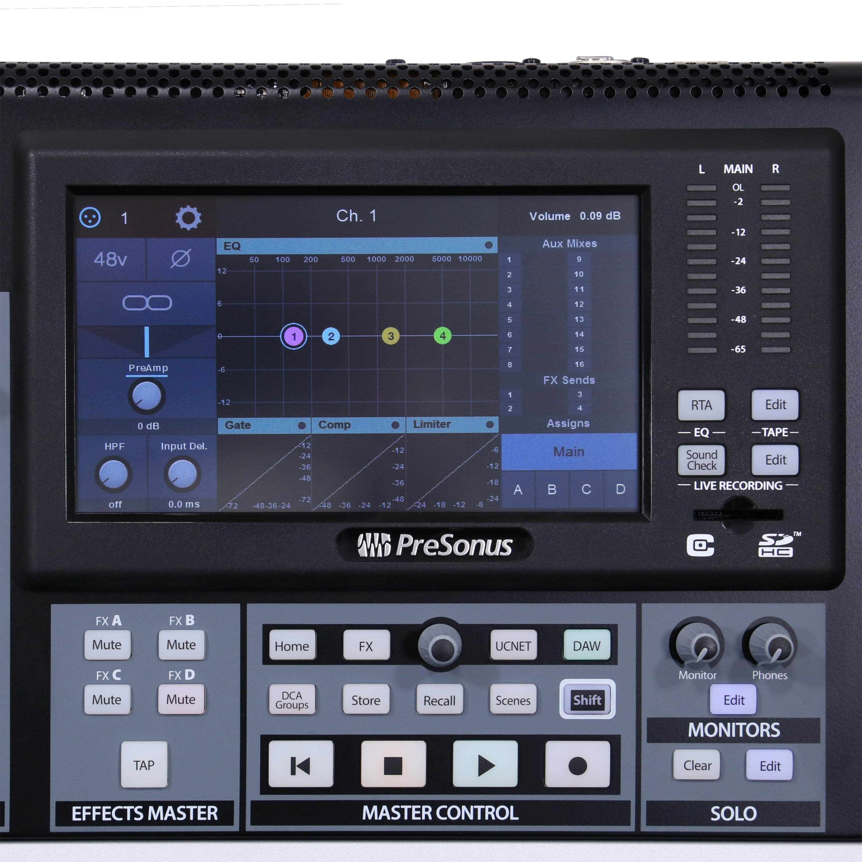 Presonus StudioLive 32SX - Mezclador digital SonoVente.com - es