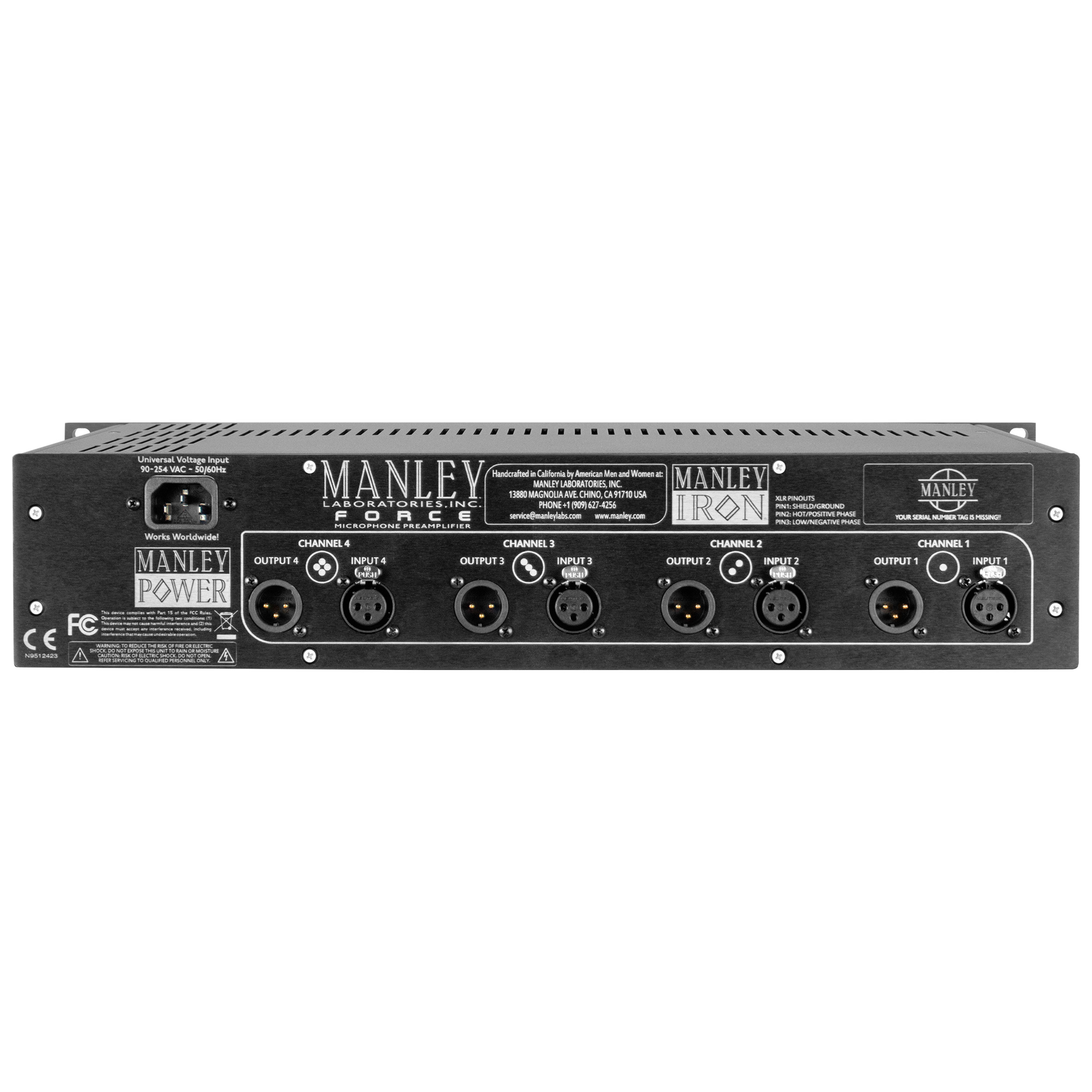 Manley Force - Preamplificador SonoVente.com - es