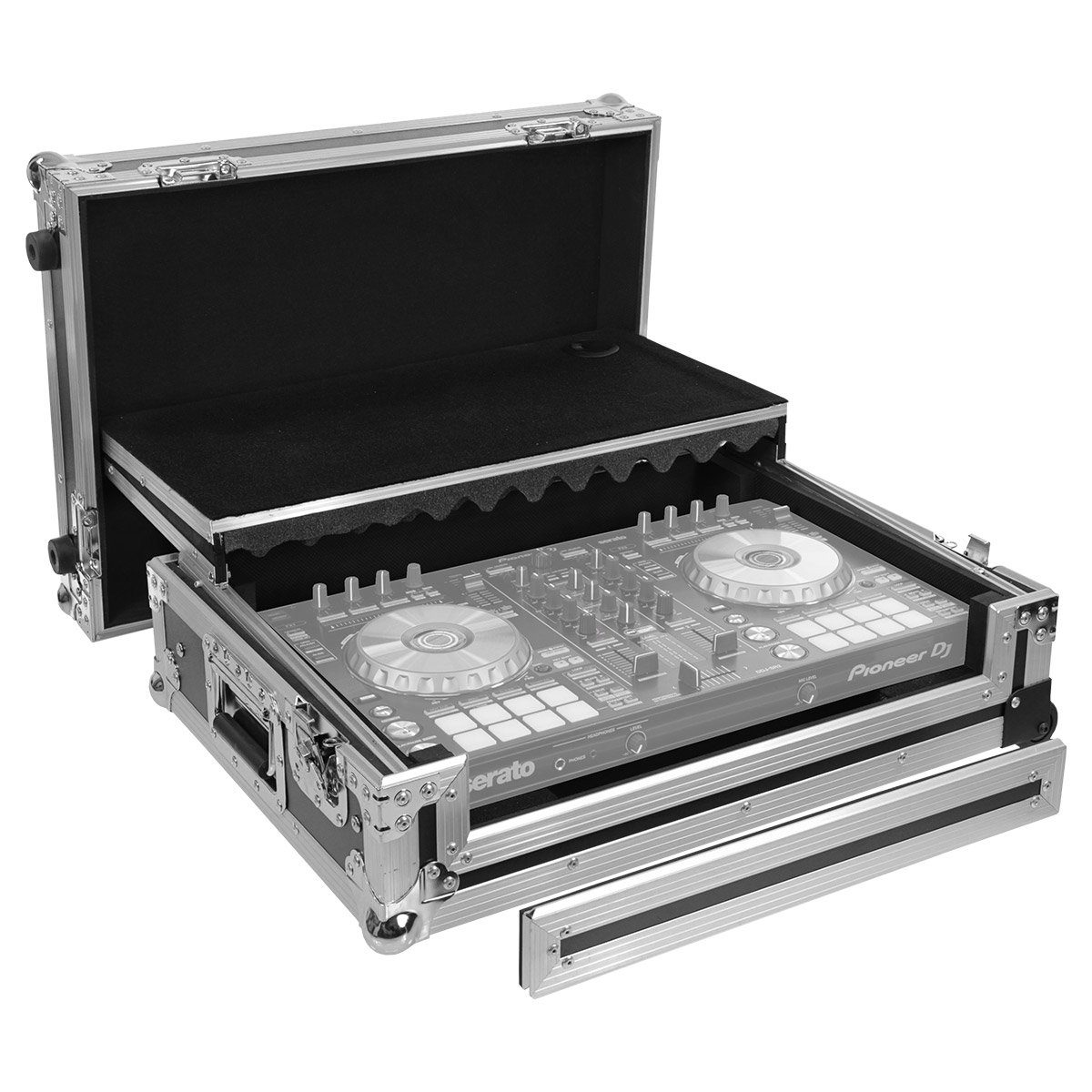 Plugger Case Flight case DDJ SR2 - Flight contrôleur USB SonoVente.com