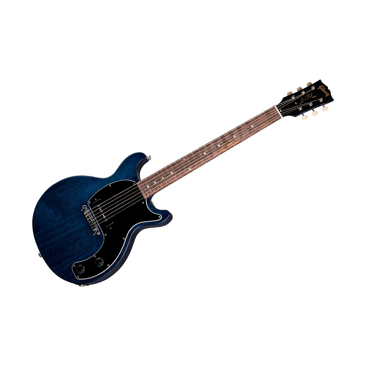 Gibson Les Paul Junior Tribute DC Blue Stain - Guitare double cut ...