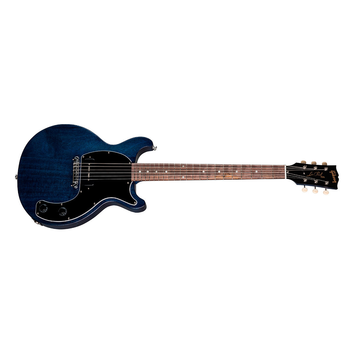 Gibson Les Paul Junior Tribute DC Blue Stain - Guitare double cut ...