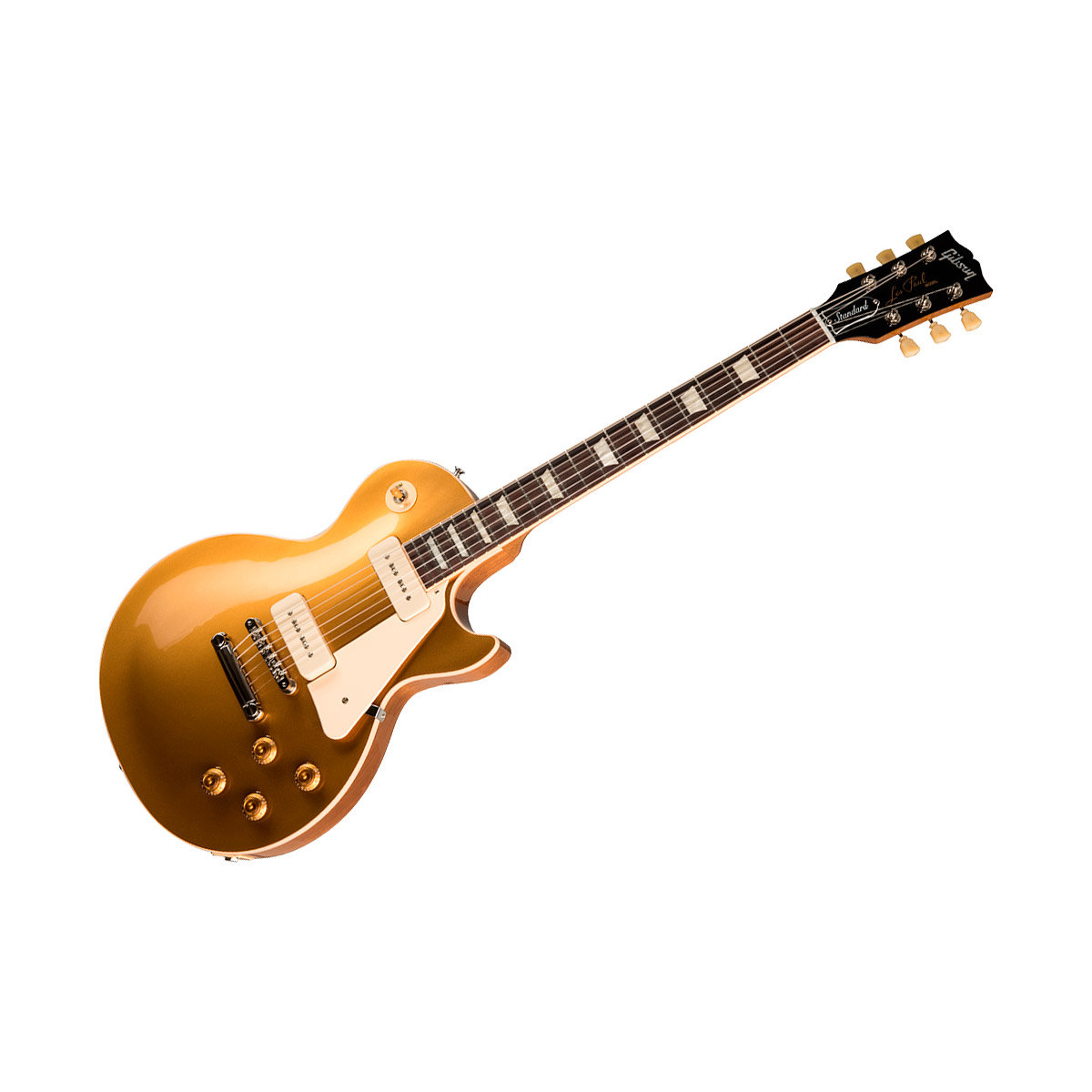 Gibson Les Paul Standard 50s P90 Gold Top - Guitare forme LP SonoVente.com