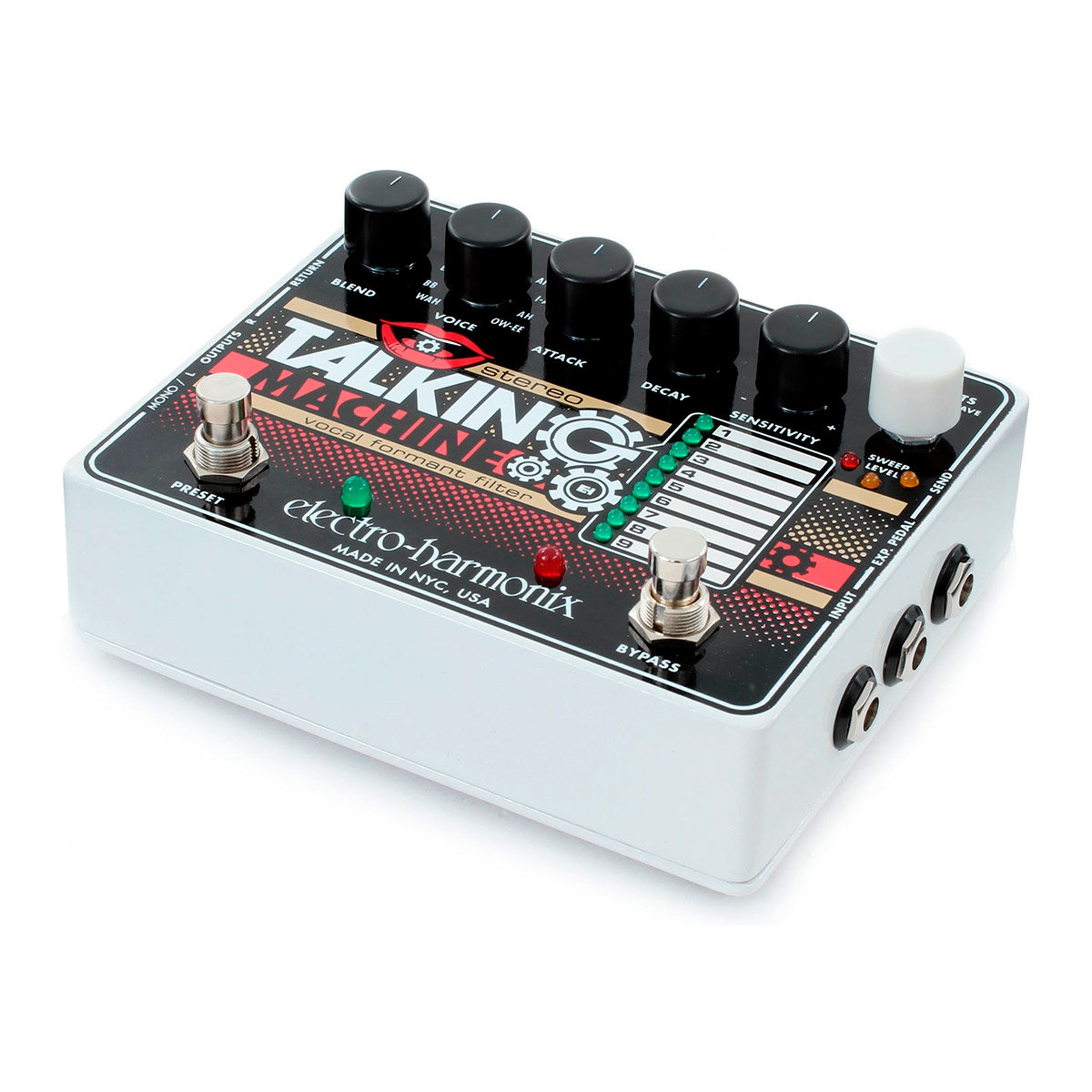 Electro Harmonix Stereo Talking Machine Vocal Formant Filter - Effets ...