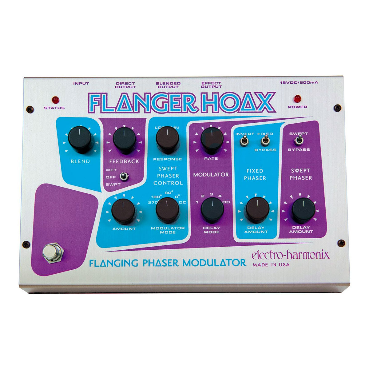 Electro Harmonix Flanger Hoax Phaser/Flanger Modulator - Effets guitare ...