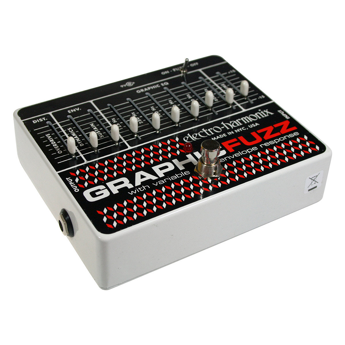 Electro Harmonix Graphic Fuzz EQ/Distortion/Sustainer - Effets Guitare ...