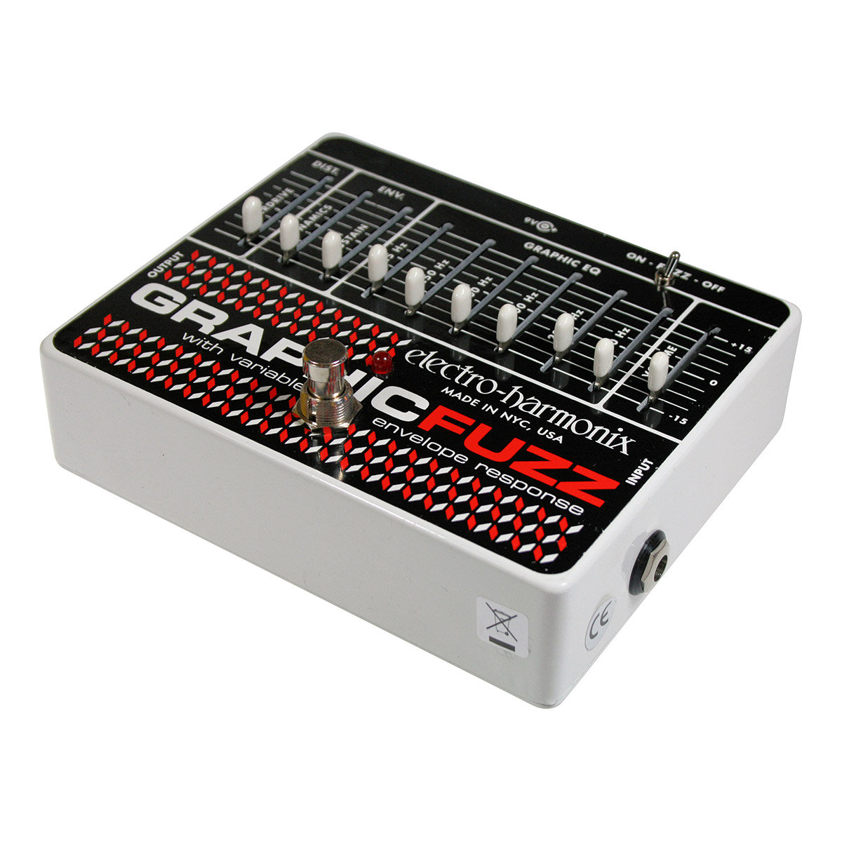Electro Harmonix Graphic Fuzz EQ/Distortion/Sustainer - Effets Guitare ...