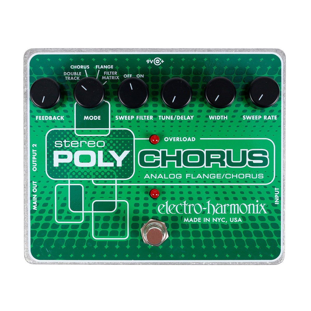 Electro Harmonix Stereo Polychorus Chorus/Flanger/Echo - Effets guitare ...