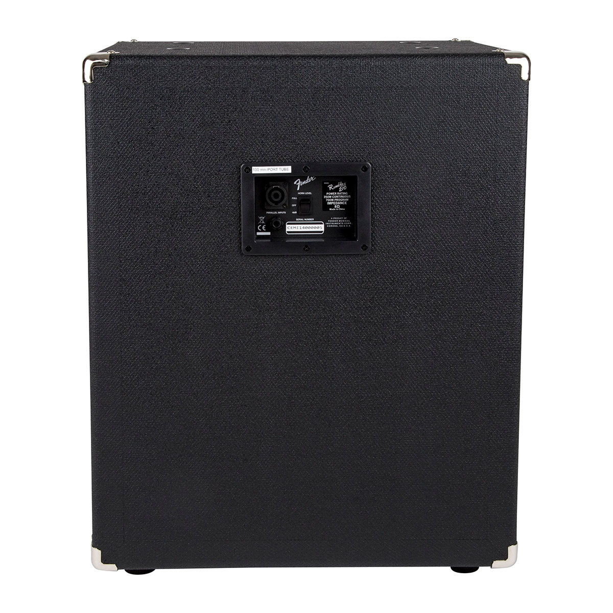 Fender Rumble 210 Cabinet V3 Black - Baffle basse SonoVente.com