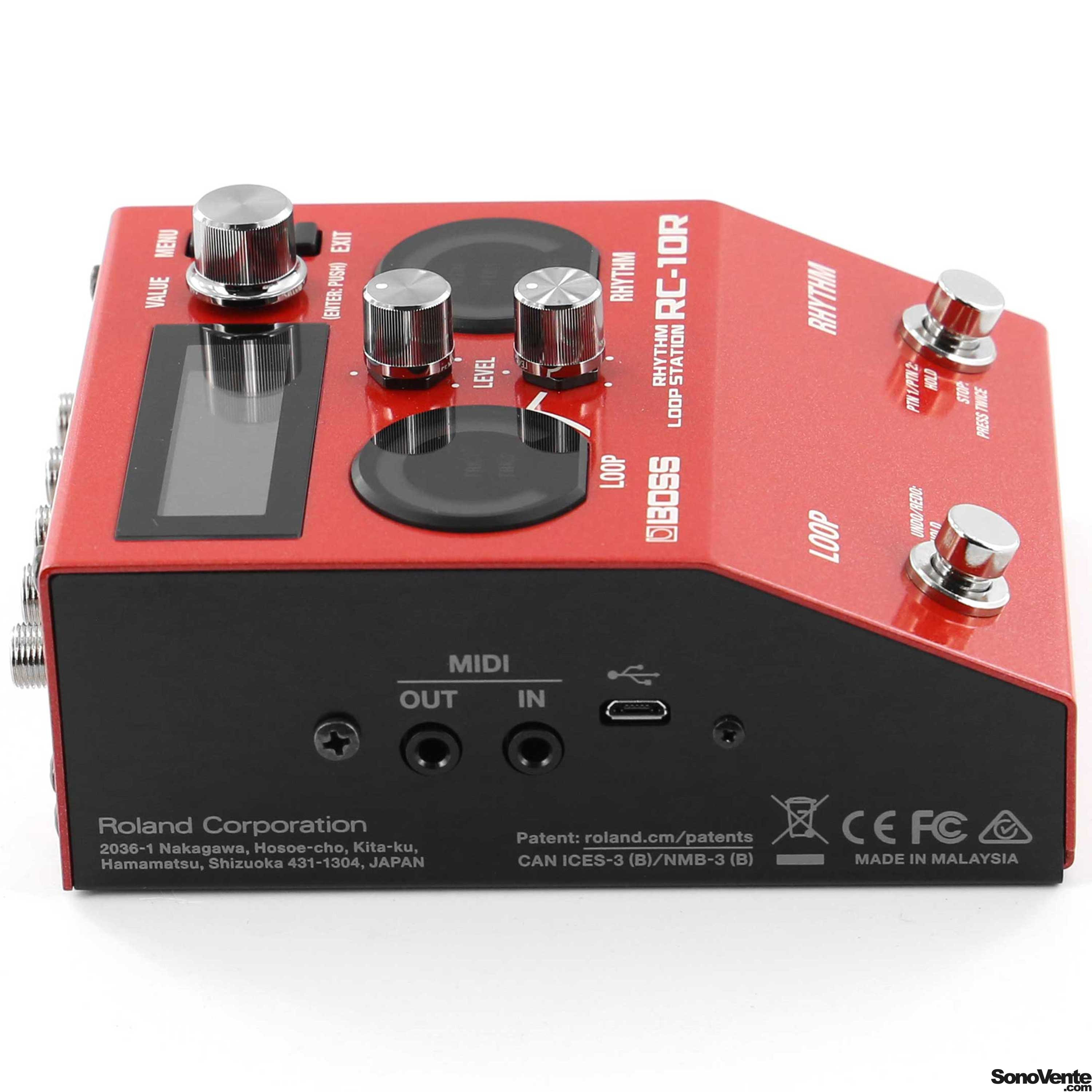 Boss RC-10R : Effets Guitare Electrique Boss RC 10 R- SonoVente.com