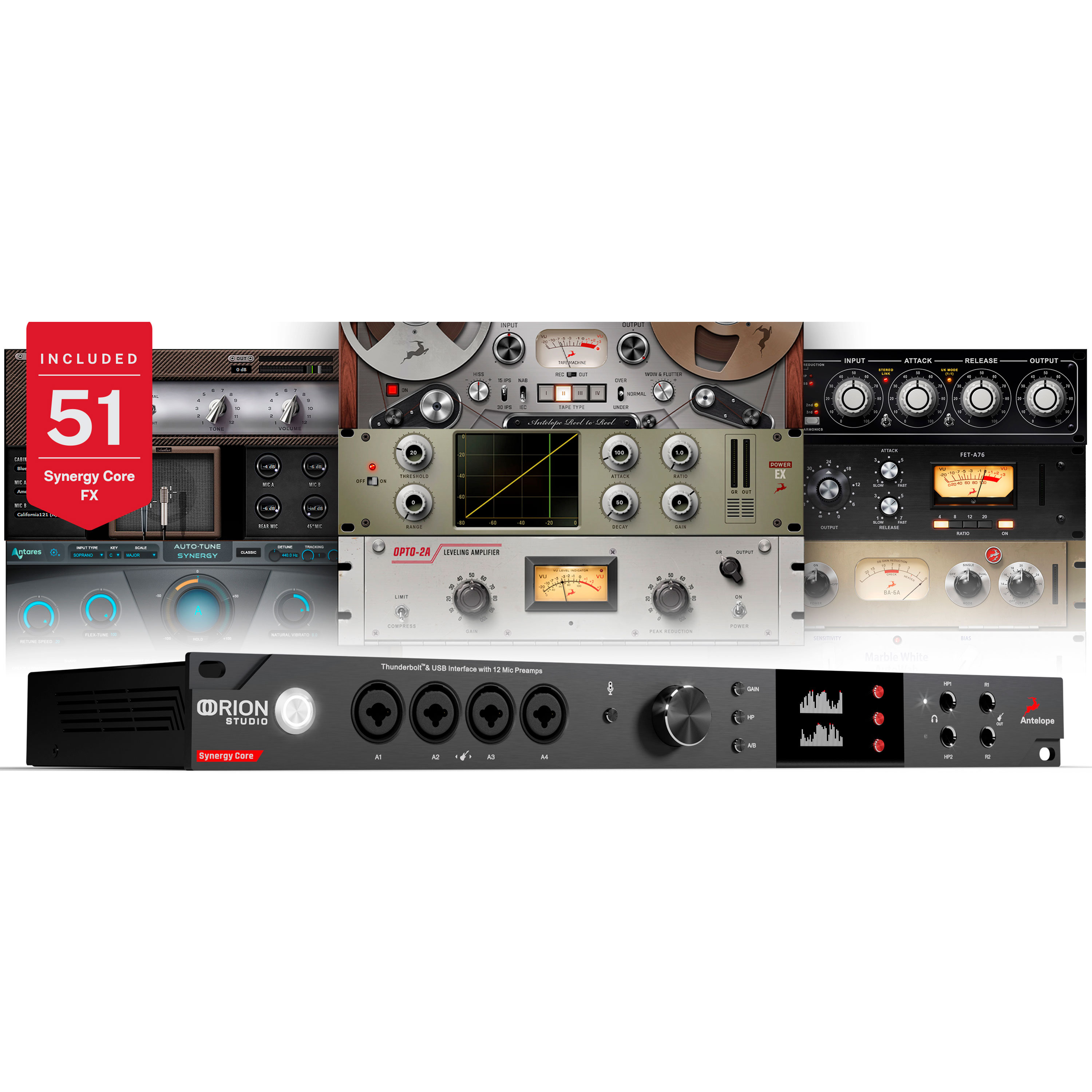 Antelope Audio Orion Studio Synergy Core - Audio Interfaces SonoVente ...