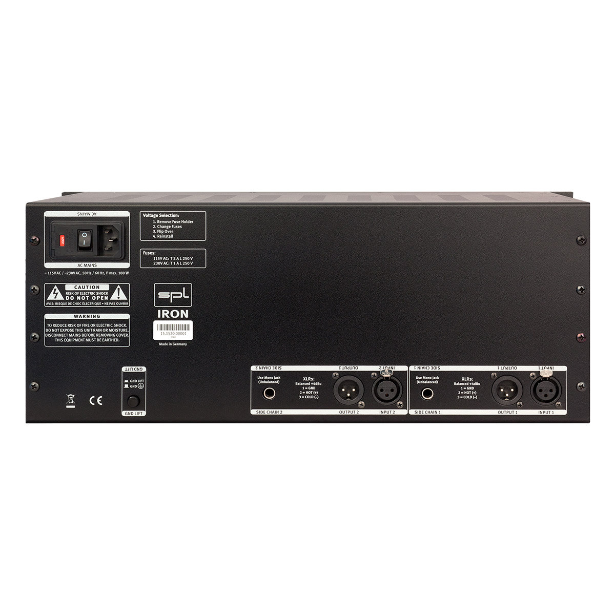 SPL Iron Red - Compressor / Gate SonoVente.com - en