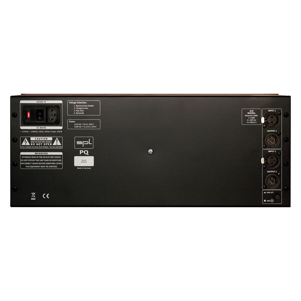 SPL PQ Red - Équaliseur SonoVente.com