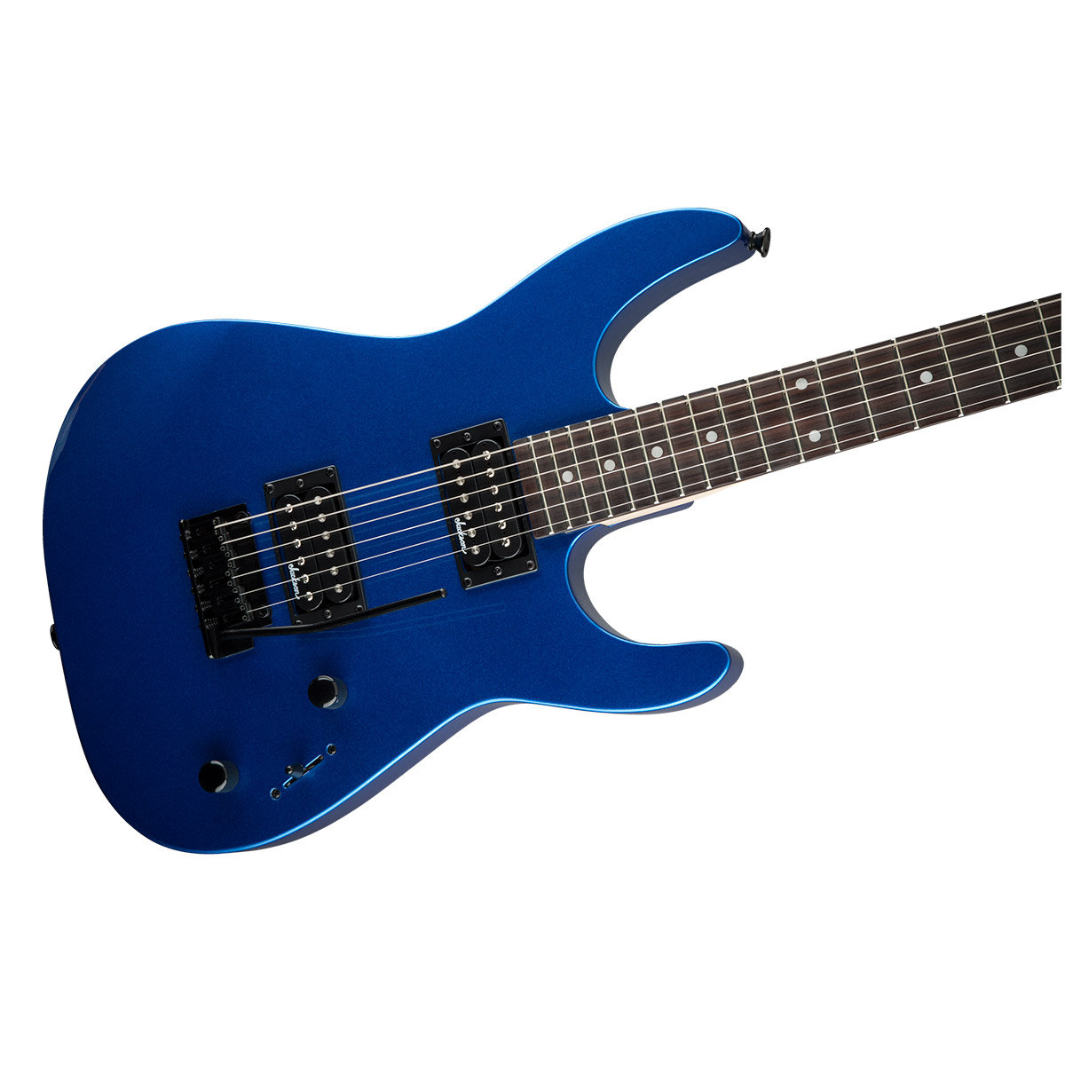 Jackson JS Series Dinky JS11 Metallic Blue - Guitare métal / moderne ...