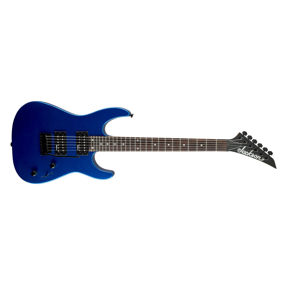 Jackson JS Series Dinky JS12 Metallic Blue - Guitare métal / moderne ...