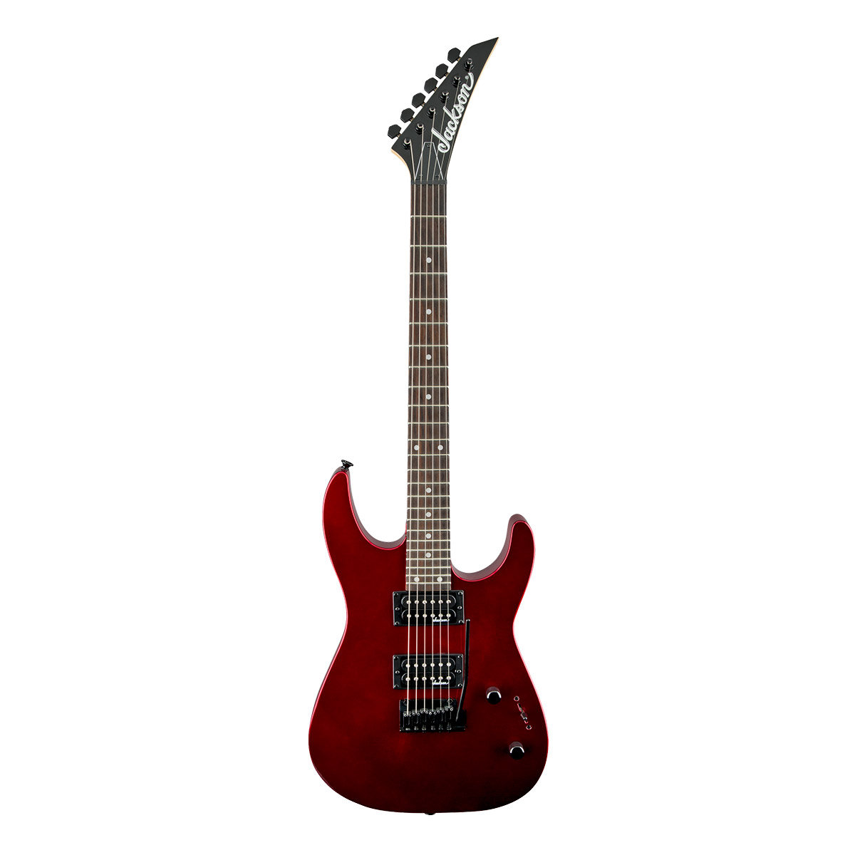 Jackson JS Series Dinky JS12 Metallic Red - Guitare métal / moderne ...