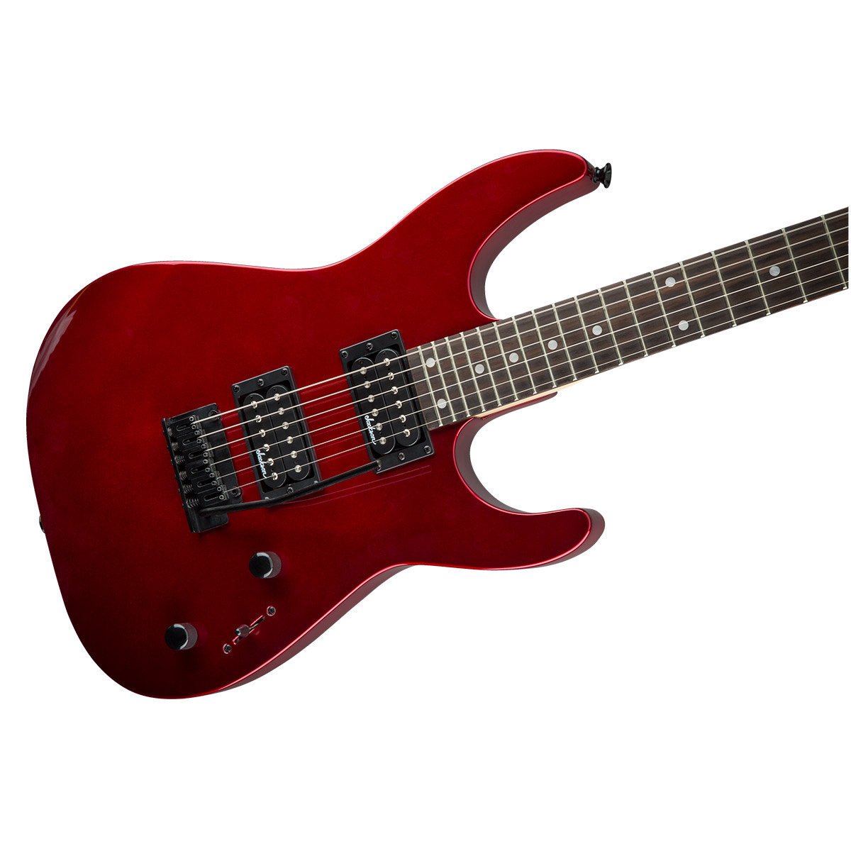 Jackson JS Series Dinky JS12 Metallic Red - Guitare métal / moderne ...