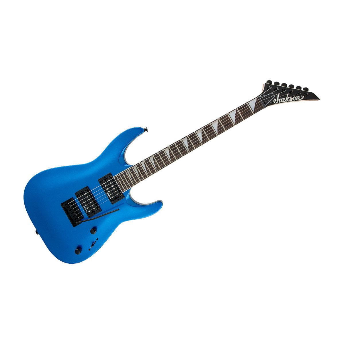 Jackson JS Series Dinky Arch Top JS22 DKA Metallic Blue - Guitare métal ...