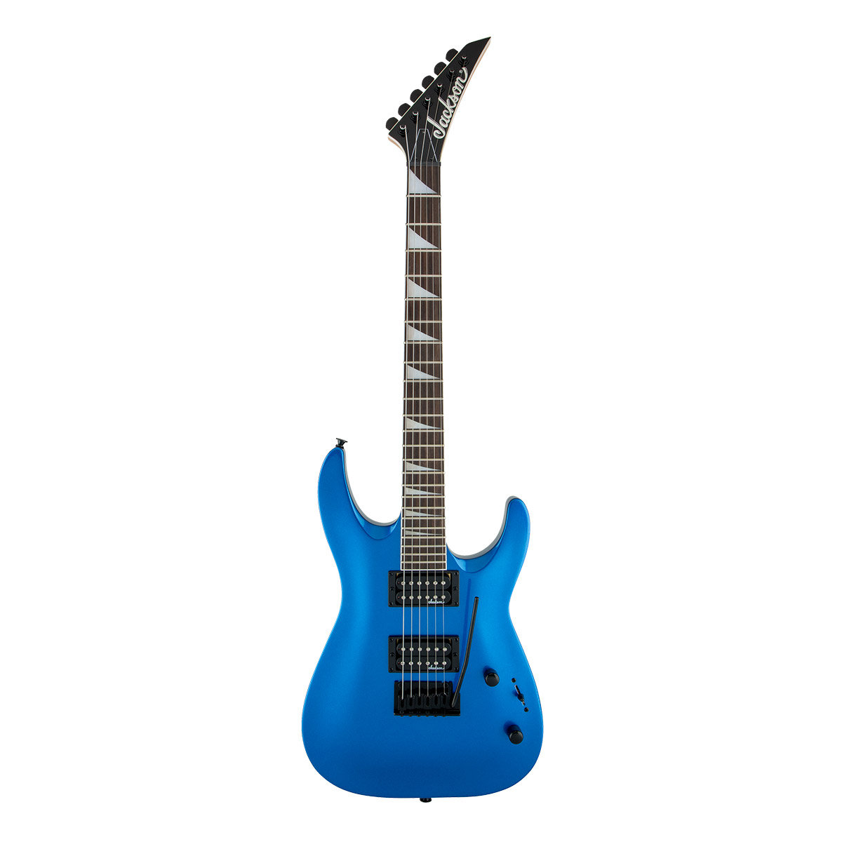 Jackson JS Series Dinky Arch Top JS22 DKA Metallic Blue - Guitare métal ...