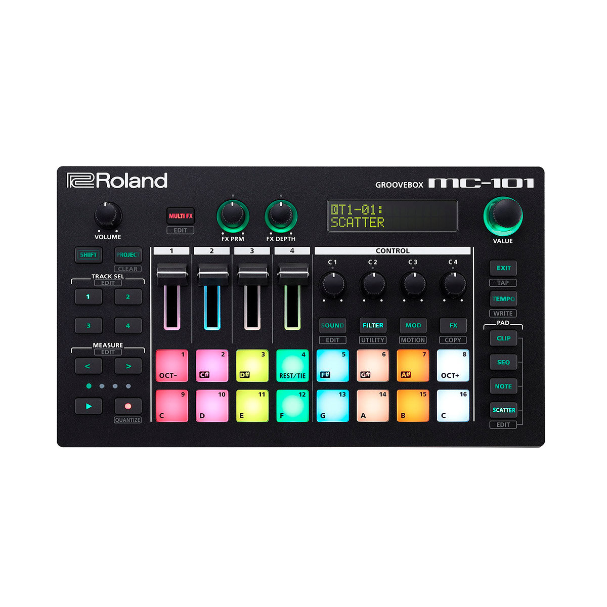 Roland MC-101 - Sampler / GrooveBox SonoVente.com - en