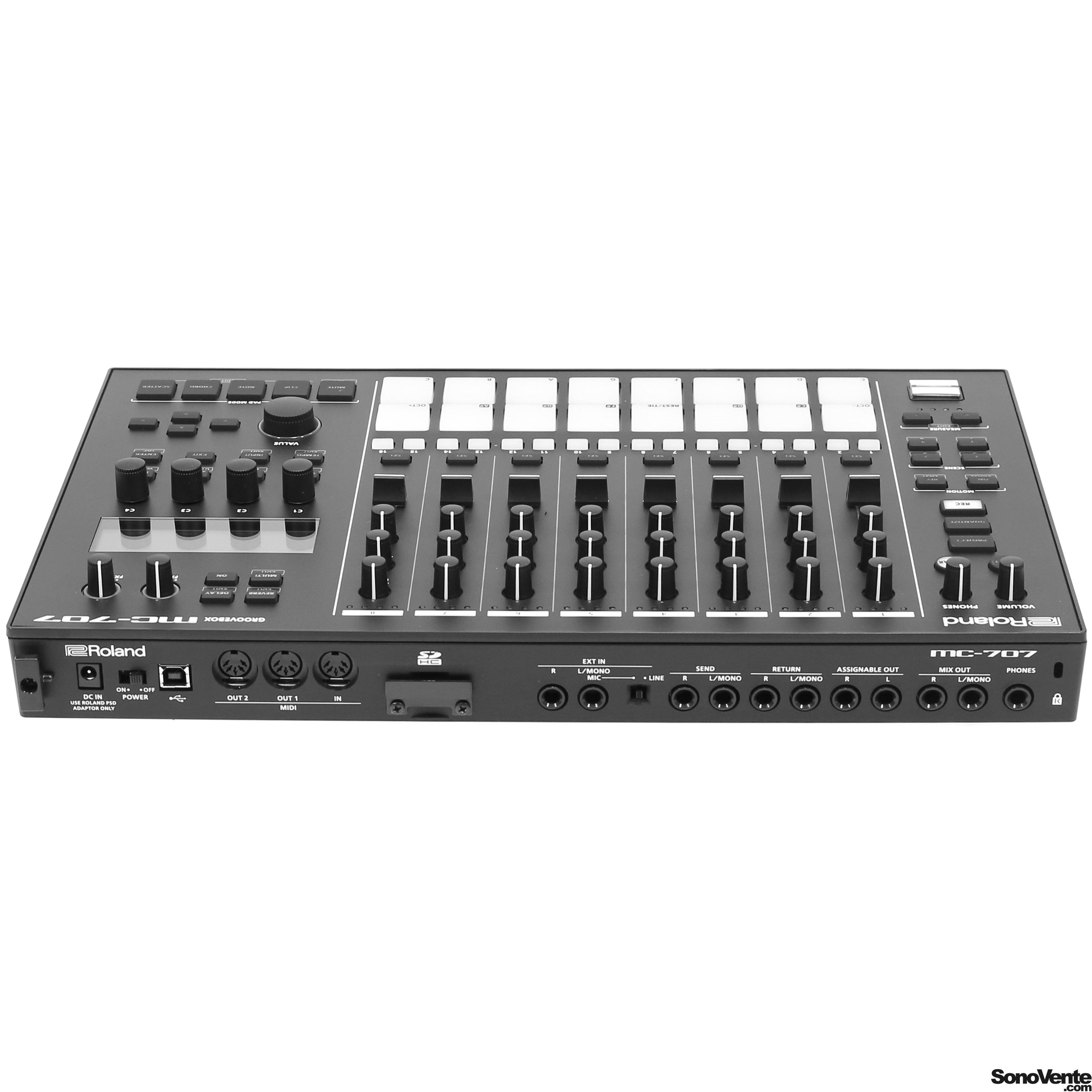 Roland MC-707 - Sampler / grooveBox SonoVente.com