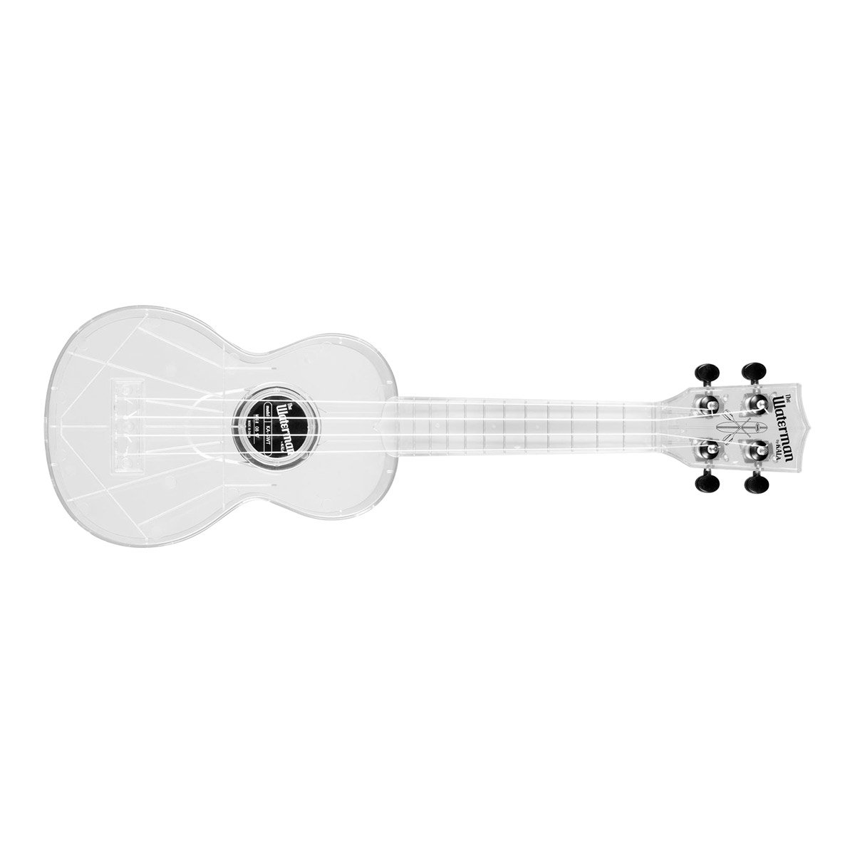 Kala Waterman Soprano Transparent - Ukulélé SonoVente.com