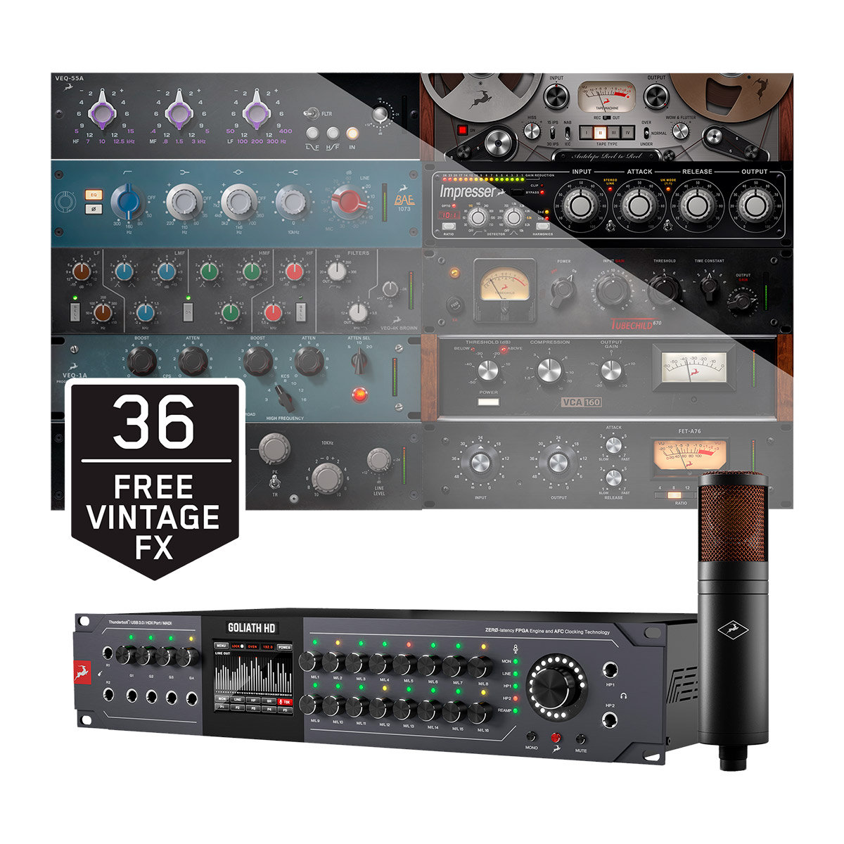 Antelope Audio Goliath HD Gen 3 + Edge Duo - Carte son SonoVente.com