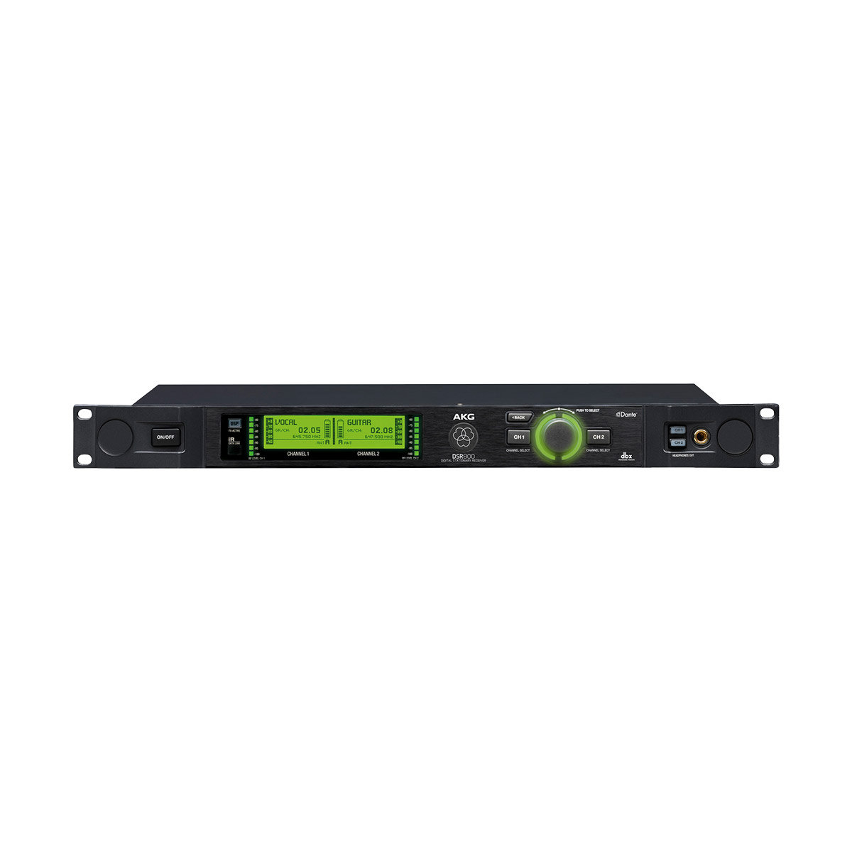 AKG DSR800 double récepteur Band 1 - Micro HF chant SonoVente.com