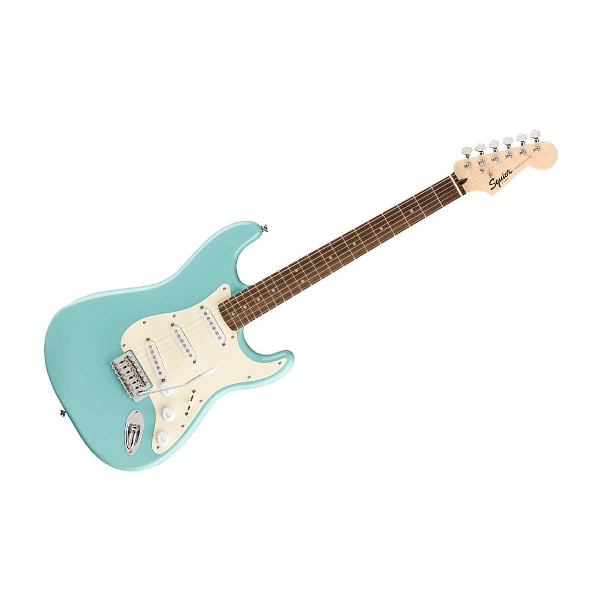 Squier by FENDER Bullet Stratocaster Tropical Turquoise - Guitare forme ...