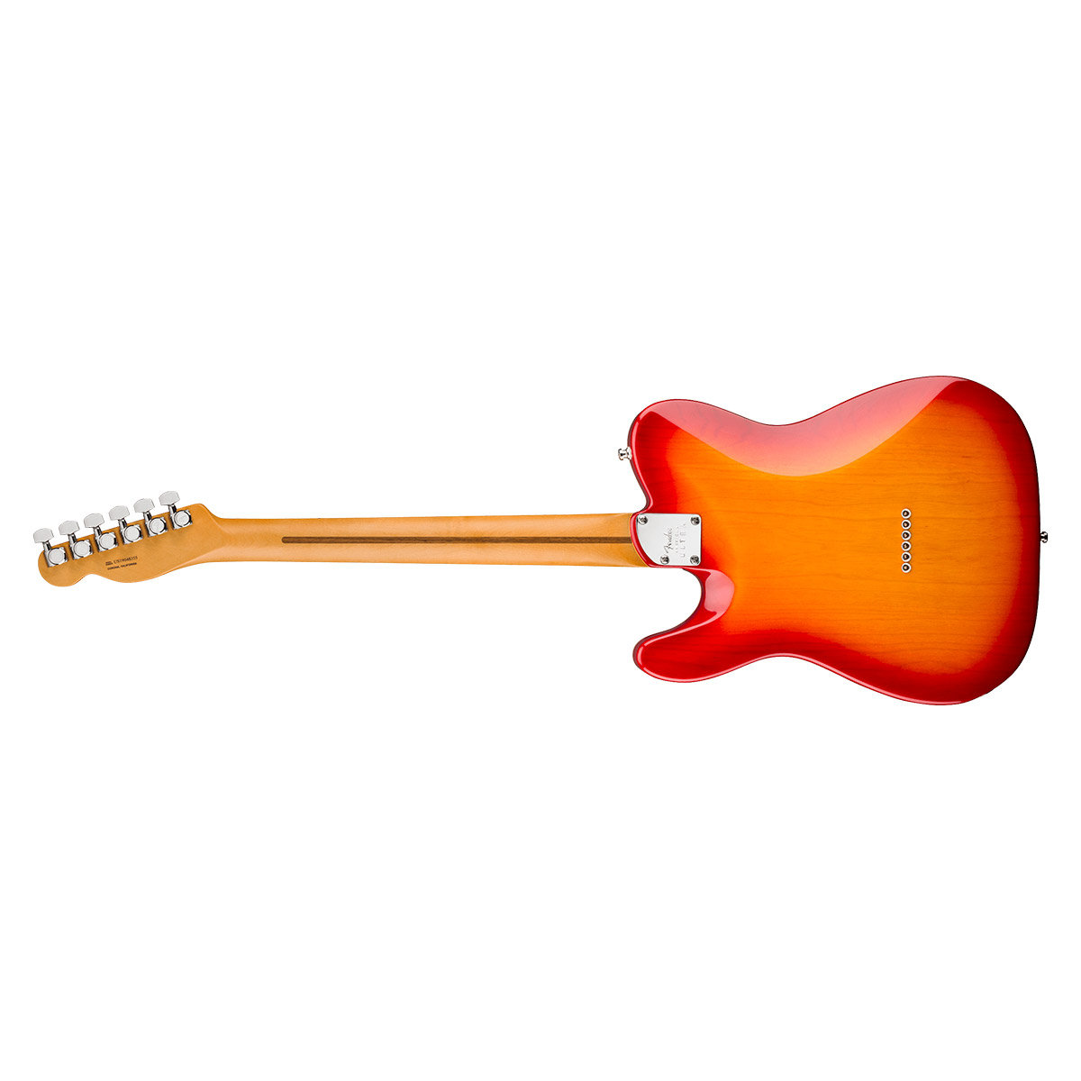 Fender American Ultra Telecaster MN Plasma Red Burst - Guitare forme T ...