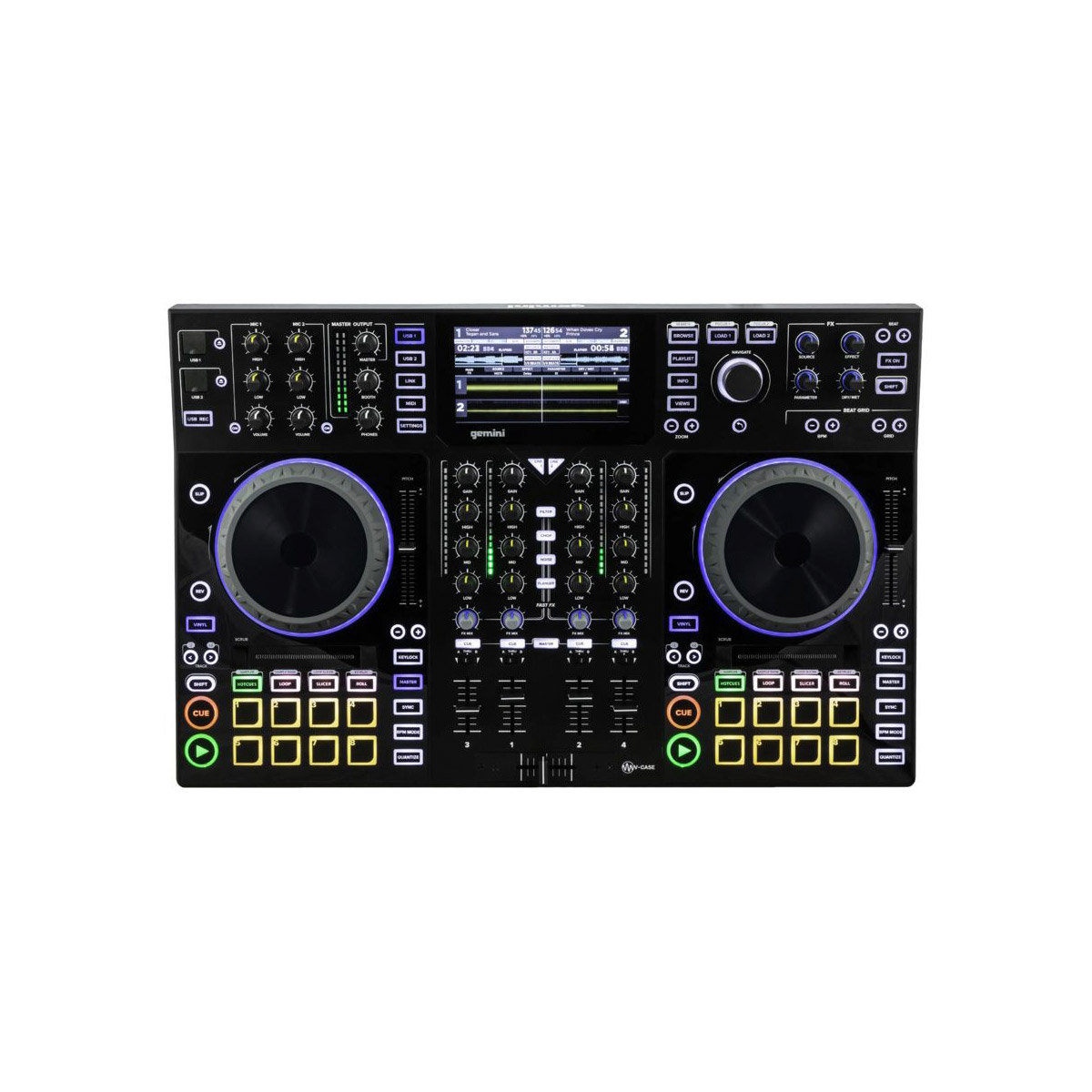Gemini SDJ-4000 - Contrôleur DJ autonome SonoVente.com