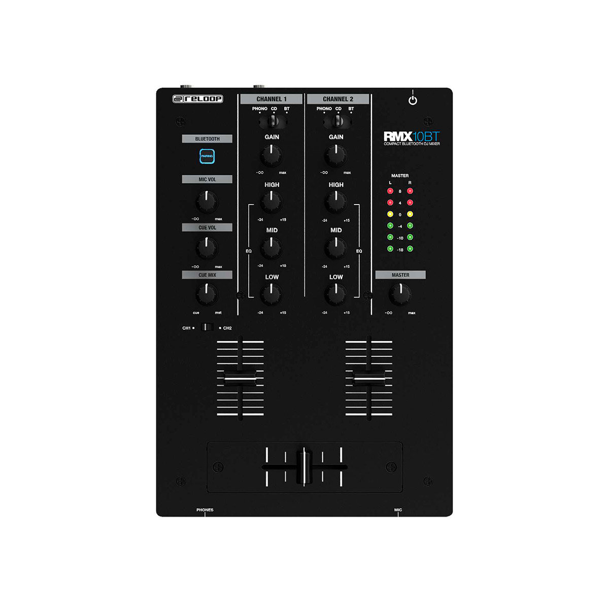 Reloop RMX-10 BT - DJ Mixer SonoVente.com - en