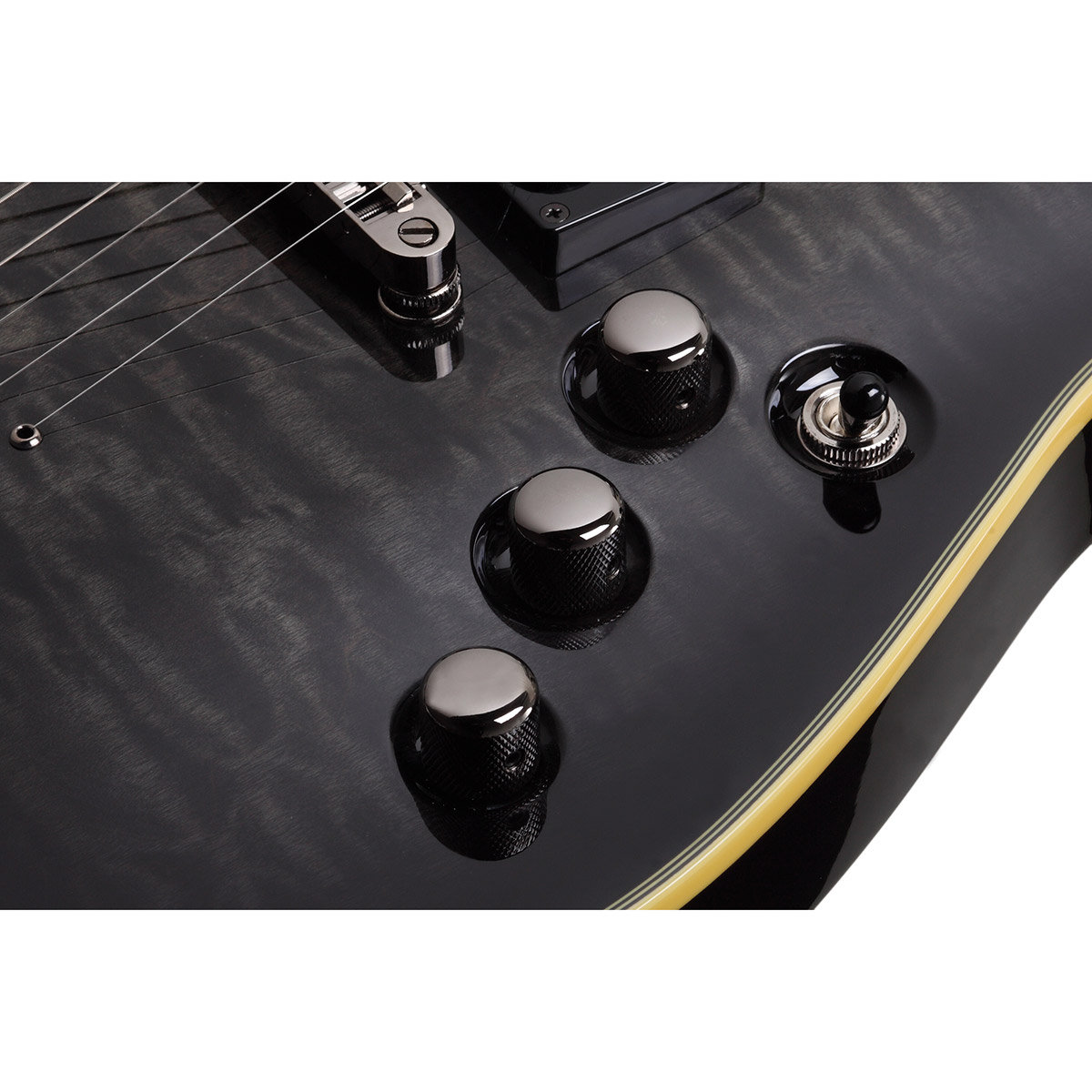 Schecter Omen Extreme 6 See Through Black - Guitare métal / moderne ...