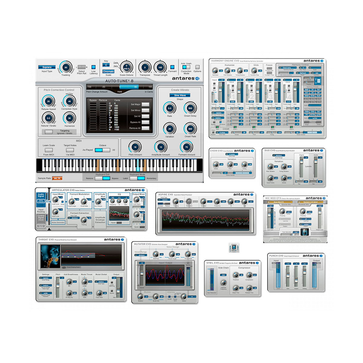 Antares Auto-Tune Vocal Studio (Auto-Tune Pro + AvOX 4) - Logiciel ...