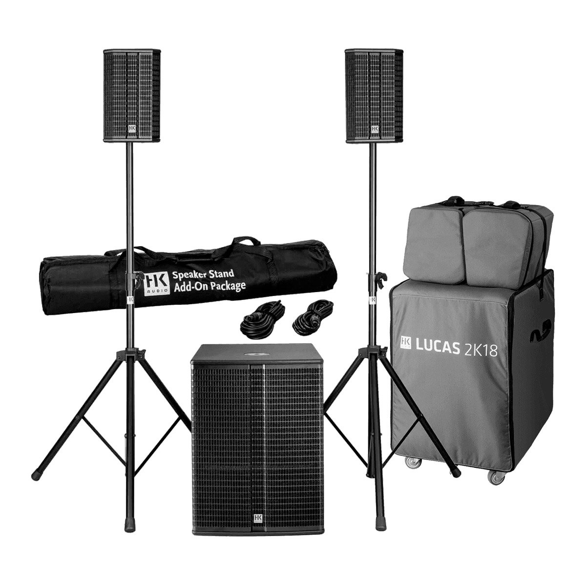 HK Audio Lucas 2K18 Full Pack - Enceinte - Système Amplifié SonoVente.com