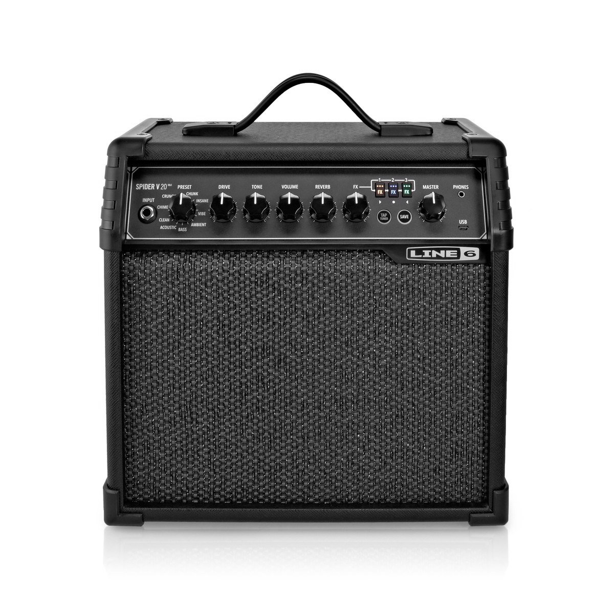 Line 6 Spider V 20 MKII - Combo guitare électrique SonoVente.com