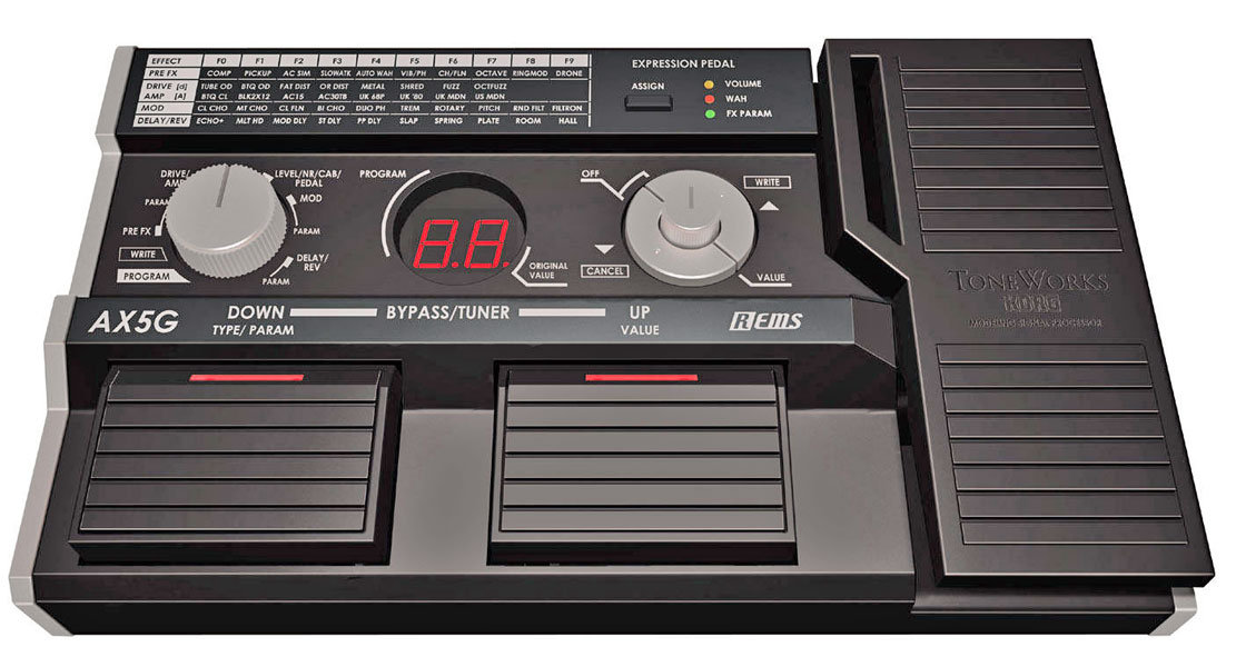 Korg AX5G - Effets guitare électrique SonoVente.com