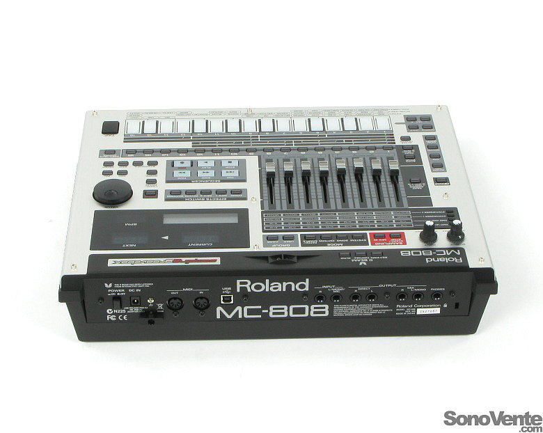 Roland MC 808 NEW - Sampler et groovebox SonoVente.com