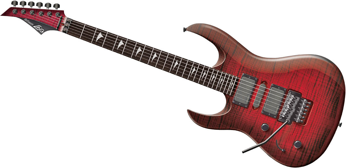 LAG AFL200DCH Arkane 200 Gaucher Dark Cherry - Guitare électrique ...
