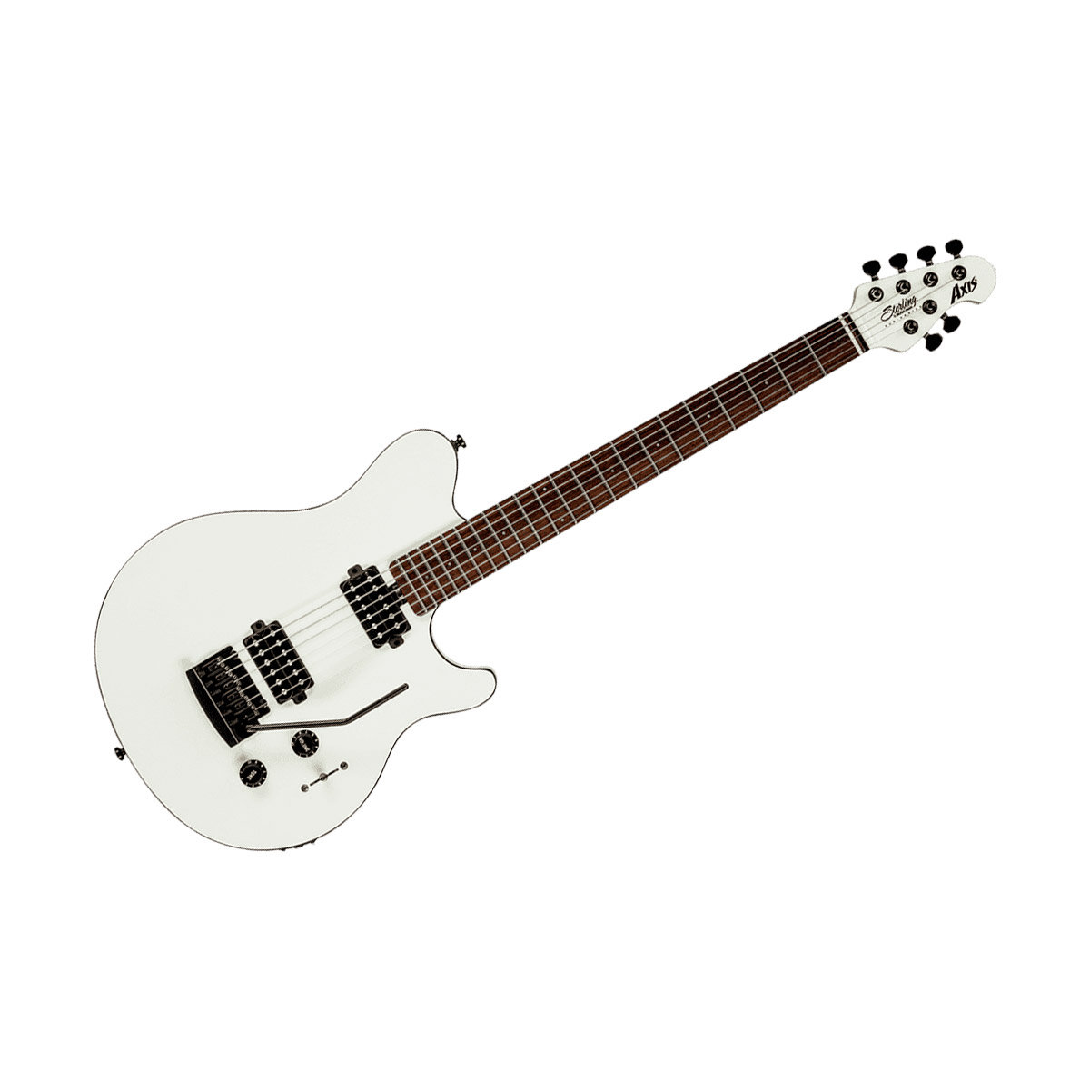 Sterling by Music Man Axis AX3S WH R1 White - Guitare métal / moderne ...